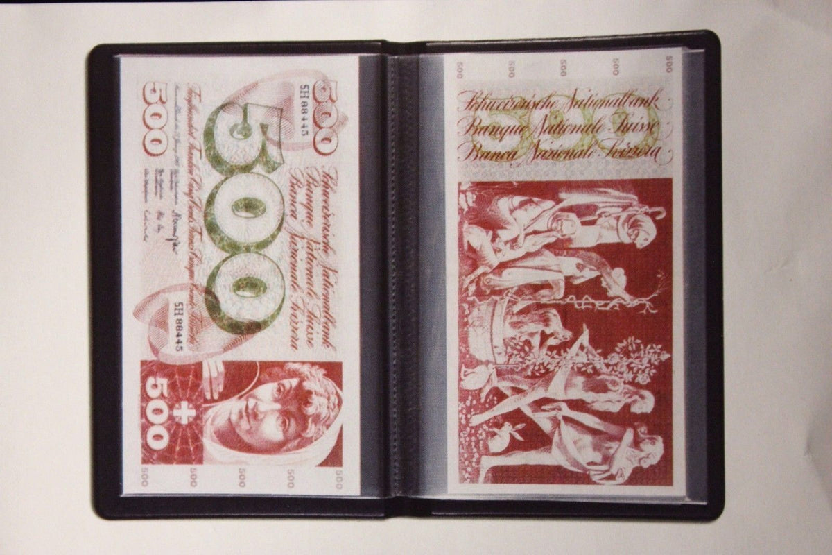 LARGE Currency Banknote Album Paper Money Post Card Savings Bond Light ...