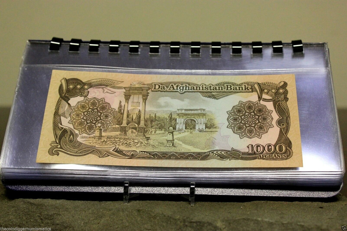 Whitman Large Currency Display Album w/ Removable 10 pages Banknote St ...