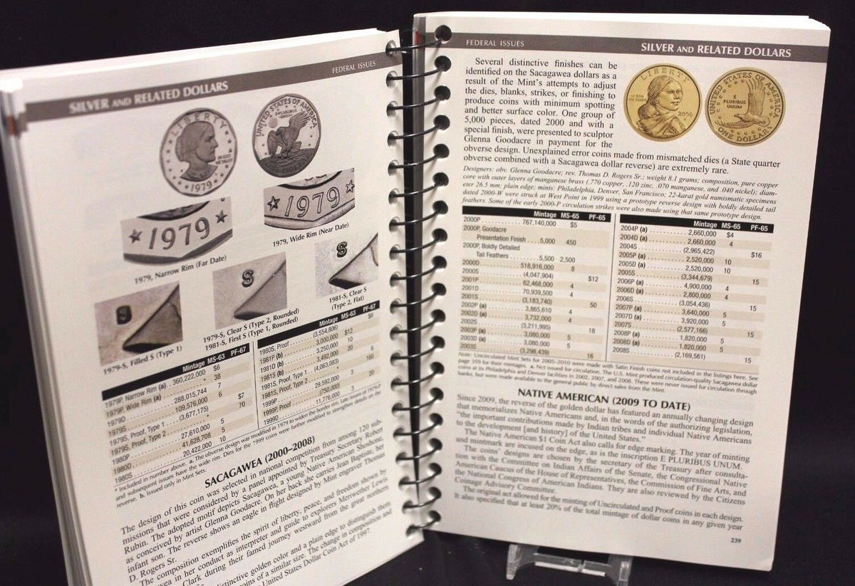 2024 Red Book Official Price Guide for US Coins Spiral Bound Coin Valu ...