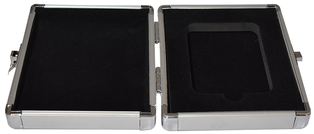 Single Slab Coin Holder Storage Box Aluminum PCGS NGC Vault GUARDHOUSE ...