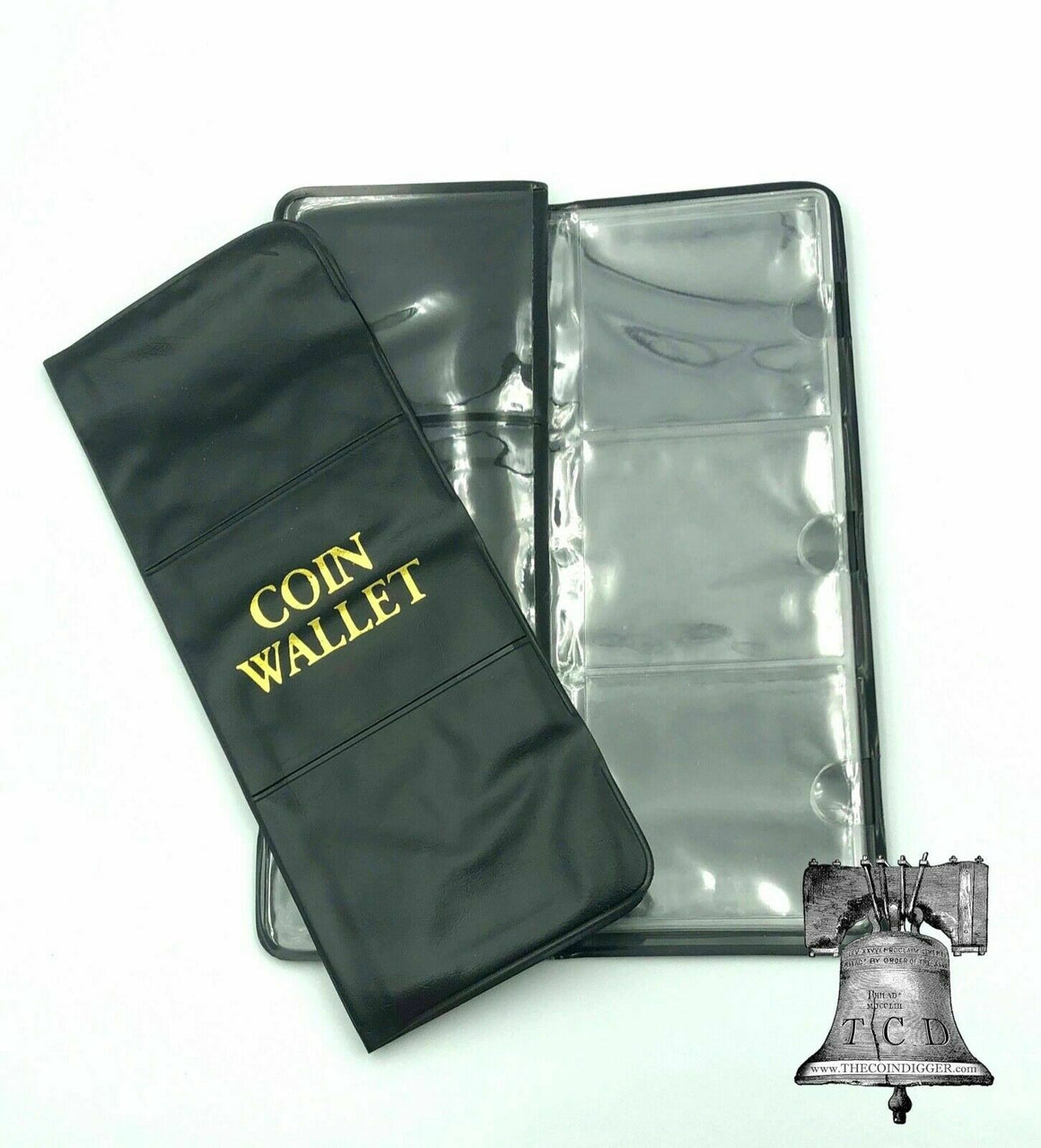 Whitman 18 Pocket Coin Wallet for 2x2 Flip Holder Storage Album Case ...